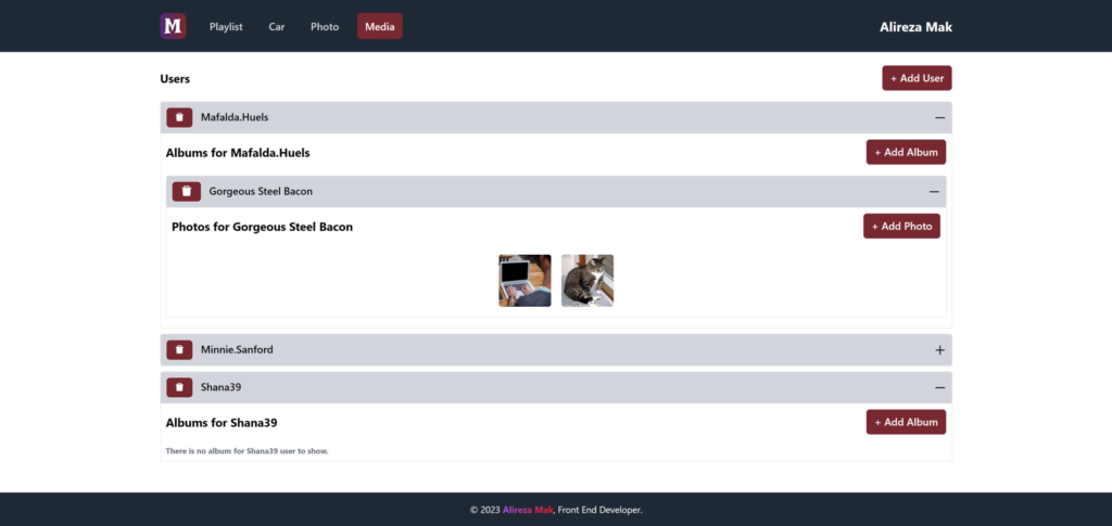 My Projects – Alireza Mak | Full Stack Developer